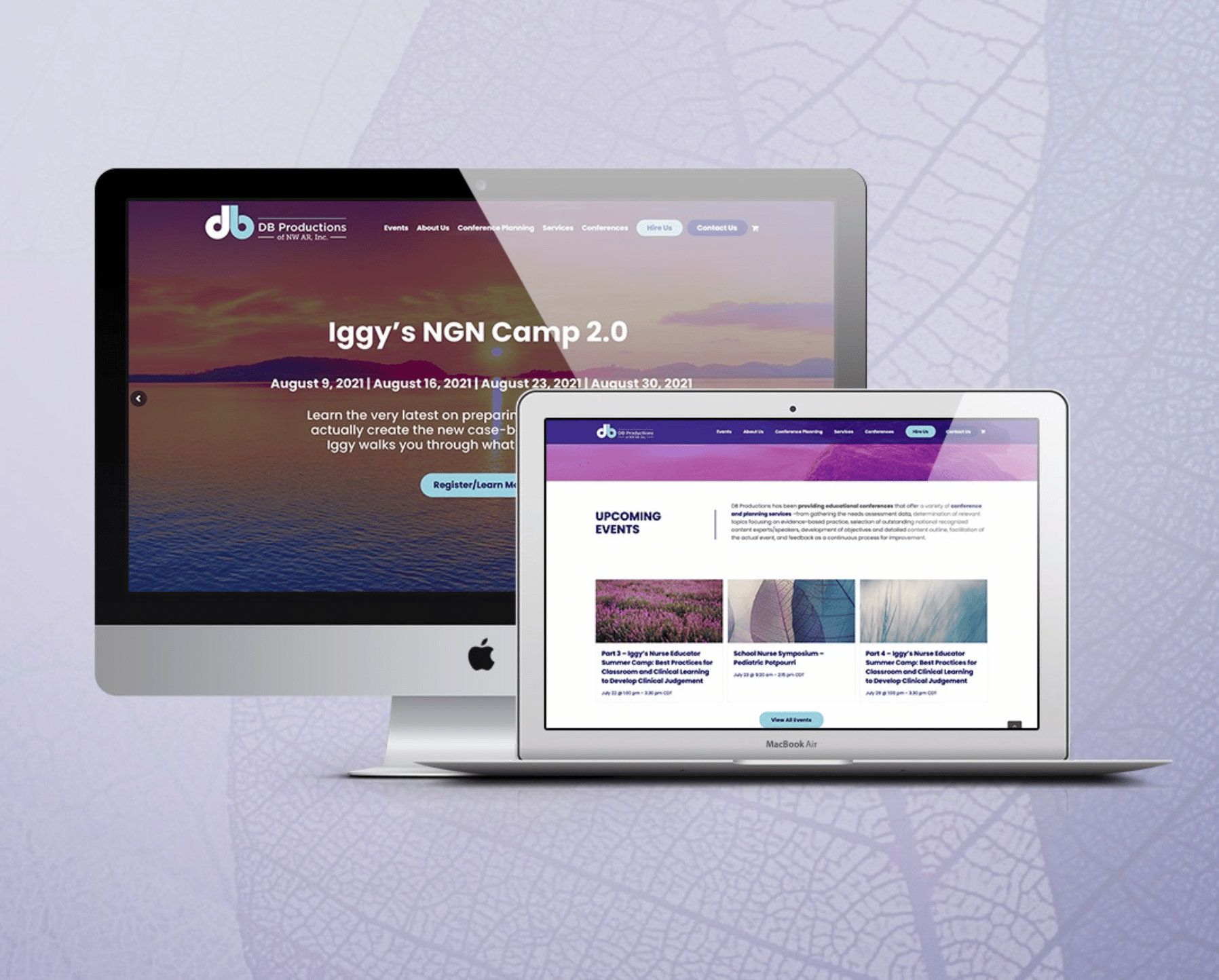 Educational Conference Website Design - Daley Design